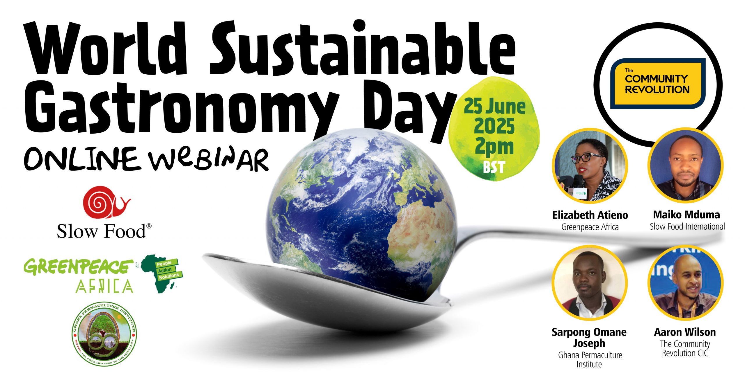 Webinar: Sustainable Gastronomy Day 2025 - The Community Revolution